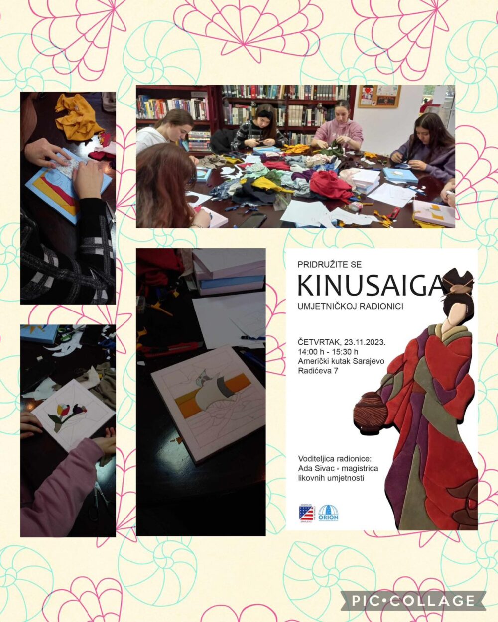 Kinusaiga umjetnost – Srednja zubotehnička škola Sarajevo